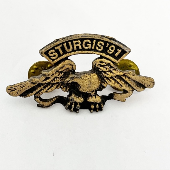 Sturgis | Accessories | Sturgis South Dakota Vest Pin Badge Eagle ...